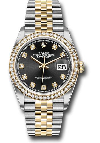 Rolex Steel and Yellow Gold Rolesor Datejust 36 Watch - Yellow Diamond