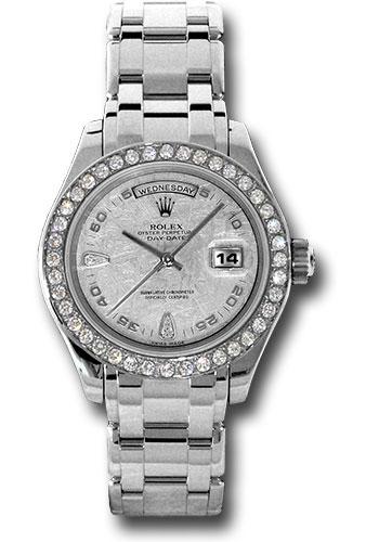 Rolex Platinum Day-date Special Edition 39 Watch - 40 Diamond Bezel