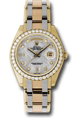 Rolex Yellow Gold Day-Date Special Edition 39 Watch - 40 Diamond Bezel