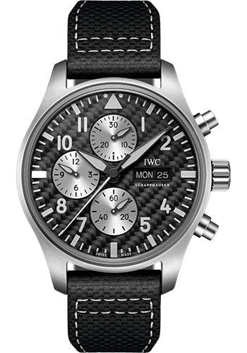 IWC Pilot’s Watch Chronograph Edition AMG Watch - Titanium Case - Carb